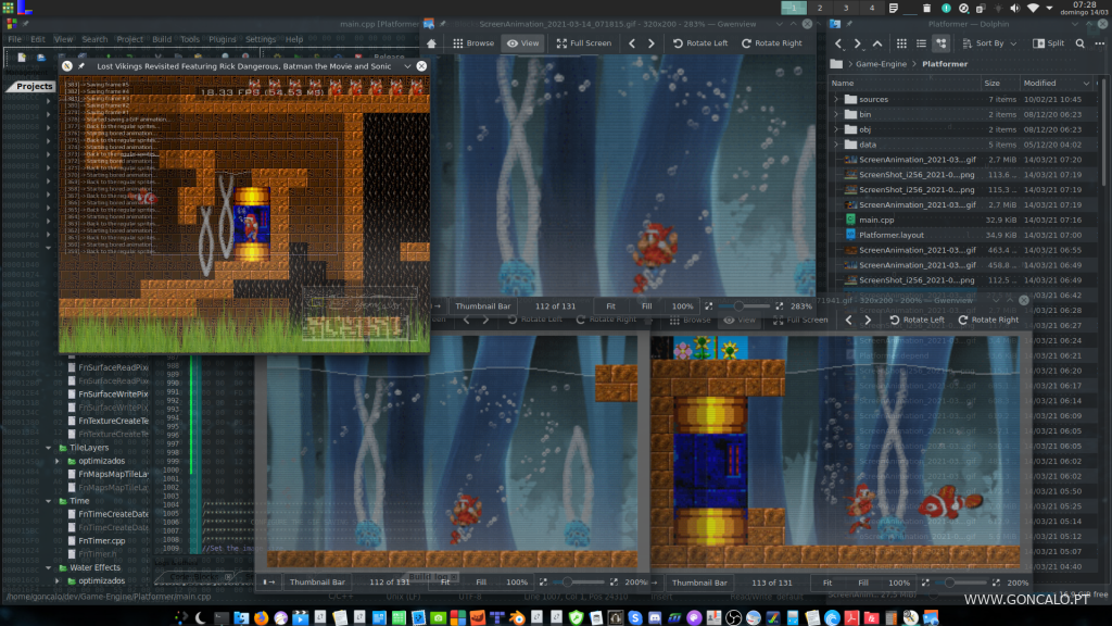 2021-03-14 - Terminado o sistema de gravação de vídeos ou animações ...